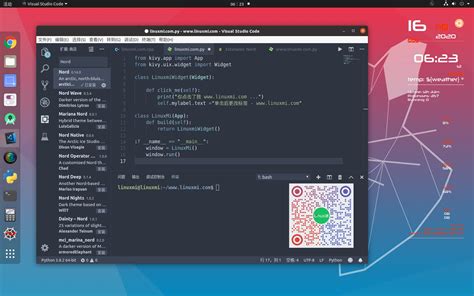 适用于程序员和开发人员的 个最佳VS Code主题下 Linux迷
