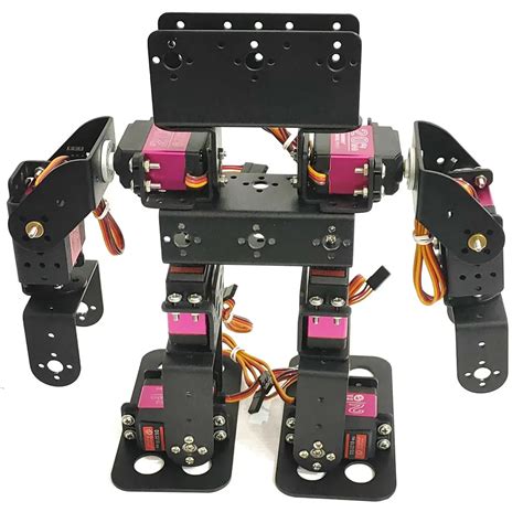 Diy 8 Dof Biped Humanoid Robot8 Servo Robot Kit Educational Servo