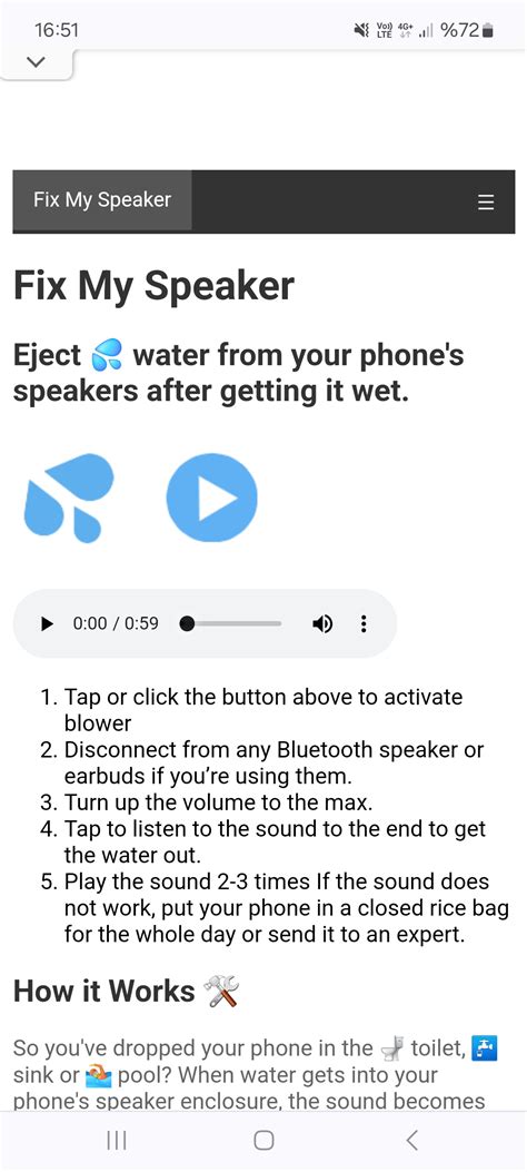 Fix My Speaker — Bio Site