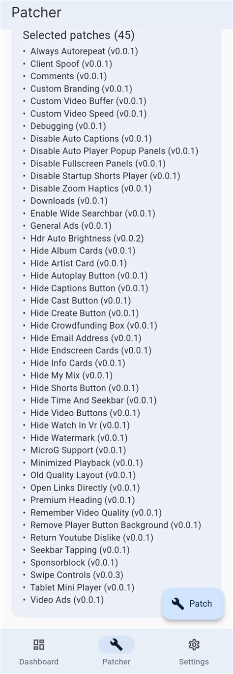 Youtube Patching Errornon Root · Issue 1716 · Revancedrevanced