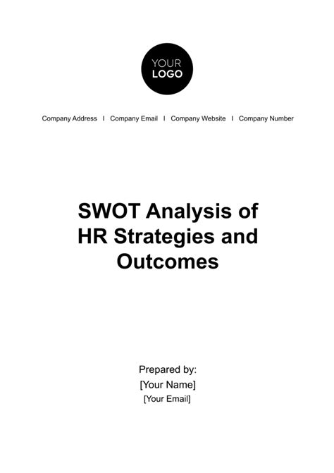 Free Swot Analysis Templates Editable And Printable