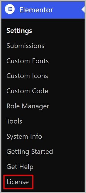 How To Activate Elementor Pro License In Wordpress