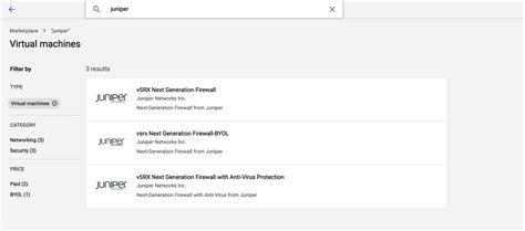 Deploy VSRX Virtual Firewall In Google Cloud Platform VSRX Juniper Networks