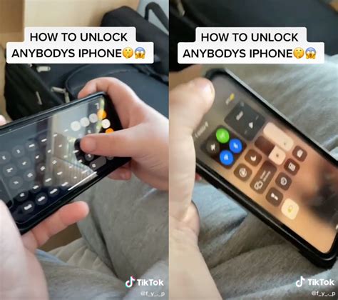 Viral Tiktok Showing How To Unlock Any Iphone Is Debunked After Viewers Notice Camera Trick