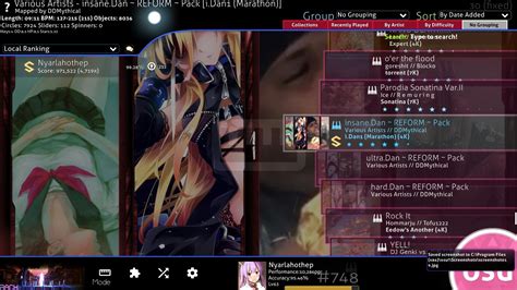 Osu Mania K Dan REFORM Project FINAL Forum Osu