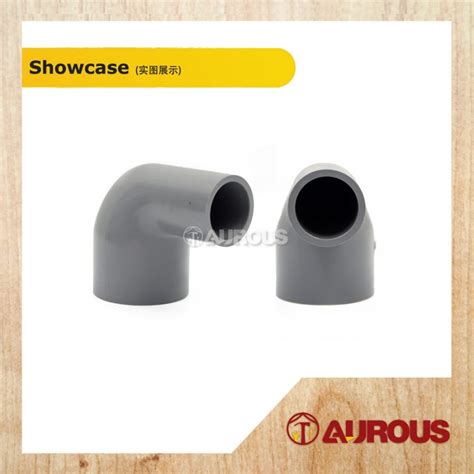 PVC REDUCING ELBOW PVC FITTING CONNECTOR FOR GREY PIPE PENYAMBUNG PAIP Aurous Hardware