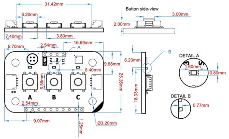 Modulino® Buttons Arduino Mouser
