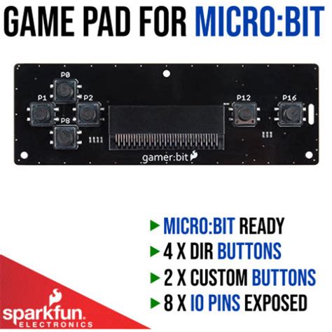 SparkFun Gamer Bit Micro Robotics