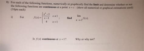 College Calc Can Someone Explain How To Solve Problems Like These I