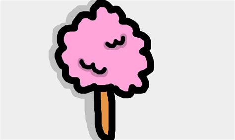 Algodão doce Desenho de KawaiiFox Gartic