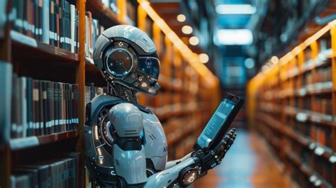 Premium Photo Aipowered Search Engines In Digital Libraries
