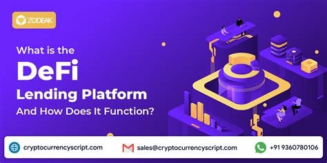 What Is The Defi Lending Platform And How Does It Function