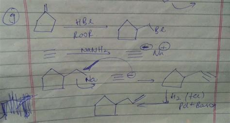 [solved] 5 propose a synthesis for the following compounds using the