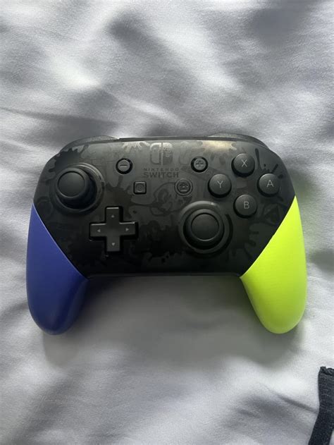 Fake Splatoon 3 Pro Controller Rswitch