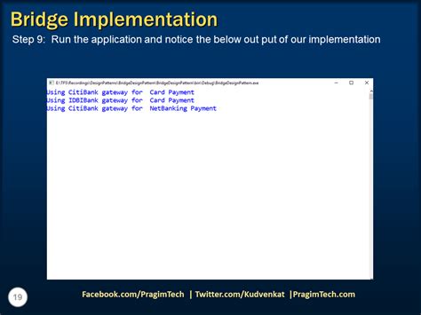 Sql Server Net And C Video Tutorial Bridge Design Pattern Slides
