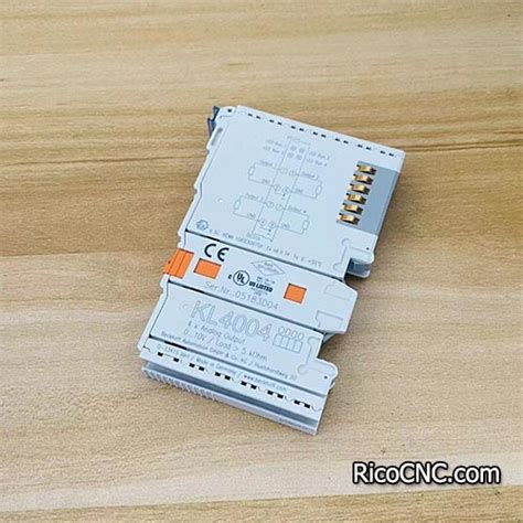 Beckhoff Kl4004 Analog Output Terminal Homag 4 086 05 0464 Plc Module