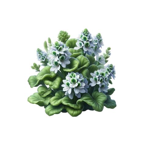 A Realistic Eichhornia Crassipes Vector Premium Ai Generated Vector