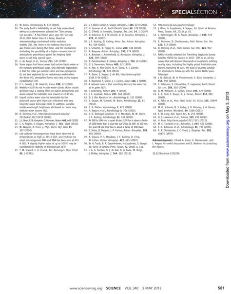 Exoplanet Habitability Pdf Geography Science