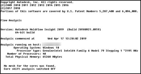 Analyses Slow To Start After Installing Moldflow 2019