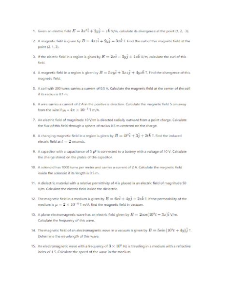 Em Waves Assignment 1 Pdf