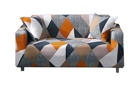 Hoobuy Printed Sofa Cover Stretch Couch Covers Patterned