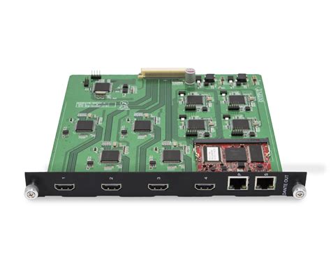 4k 60 Dante Audio W Hdmi 2 0 Output Card For Media Axis™ Purelink Av