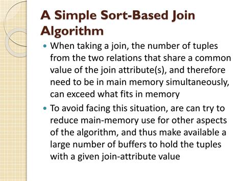 Ppt Two Pass Algorithms Based On Sorting Powerpoint Presentation