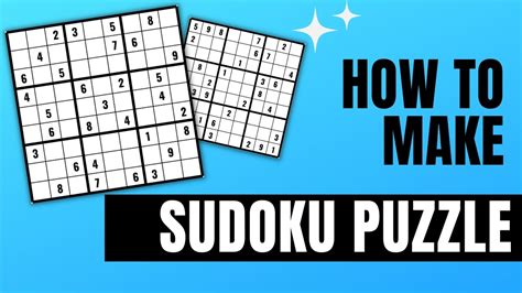 How To Make A Sudoku Puzzle By Hand At Susanne Lumpkin Blog