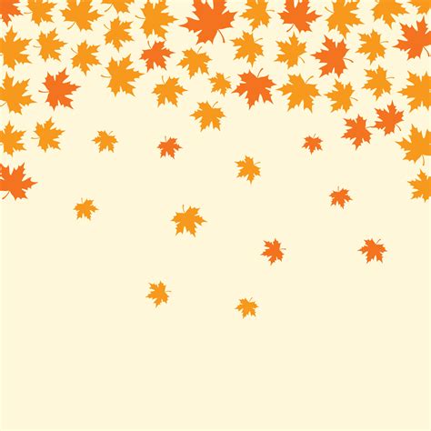 Autumn Leaf Background Illustration 16111404 Vector Art At Vecteezy