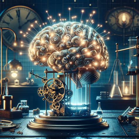 Prof Oddballs Uv Brain Alarm Clock Ai Generated Artwork Nightcafe Creator