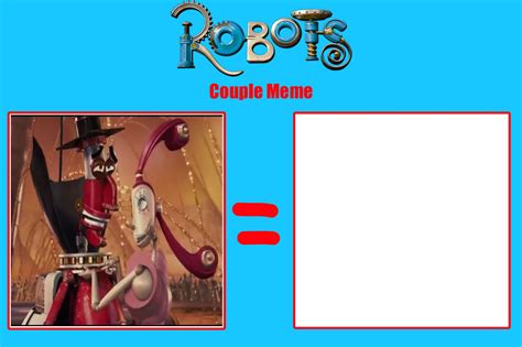 Robots Couple Meme Fender X Loretta [blank] By Cartoonfan2002 On Deviantart