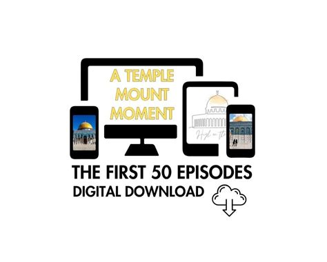 A Temple Mount Moment Digital Download High On The Har
