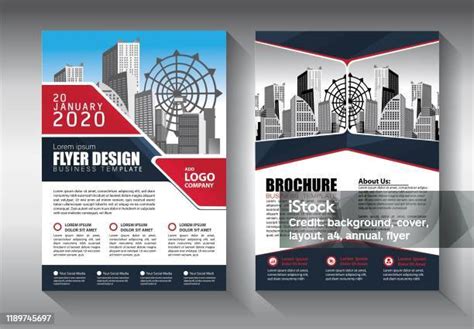 브로셔 디자인 현대적인 레이아웃 연례 보고서 포스터 화려한 삼각형a4의 전단지 기술 과학 밝은 배경의 시장을 위한 기하학적 모양