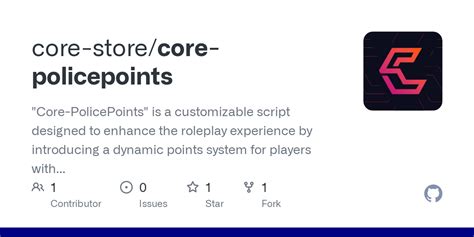 GitHub Core Store Core Policepoints Core PolicePoints Is A Customizable Script Designed To