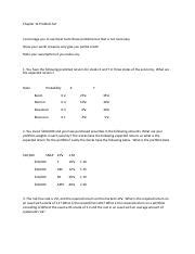Chapter 13 Problem Set Pdf Chapter 13 Problem Set I Encourage You To Use Excel To Do These
