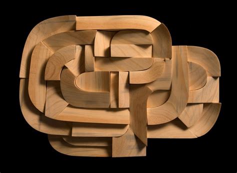 Todd St John Exhibition Plan Jocular Wood Sculpture