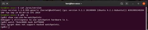 WSL Doesn T Support Masked Watchpoints Issue Microsoft WSL GitHub