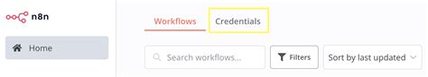 Credentials Not Showing Questions N8n Community