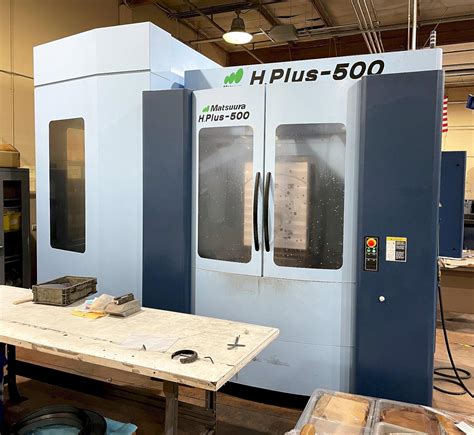 Matsuura Hplus 500 Pc2 Machining Centers Horizontal Machine Hub