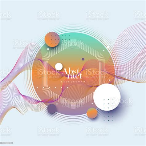 표지 디자인 템플릿입니다 추상적인 기하학적 디자인 다양한 겹치는 요소로 만들어진 벡터 그림입니다 패턴에 대한 스톡 벡터 아트 및 기타 이미지 Istock