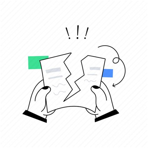 Torn Document Ripped Document Ripped Report Torn Report Torn Sheet