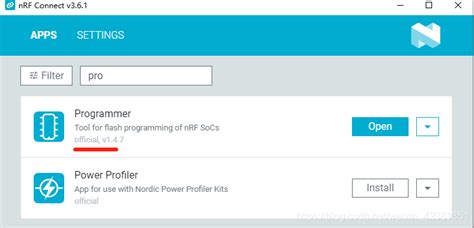nrfconnect programmer安装v1 4 7 nrf programmer csdn博客