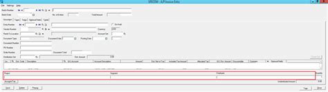 A P Invoice Import Export Not Including Project Segment Employee Information Reports Macros