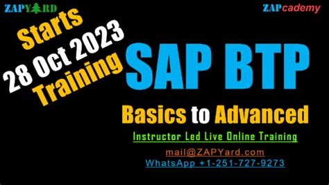 Sap Btp Basics To Advance