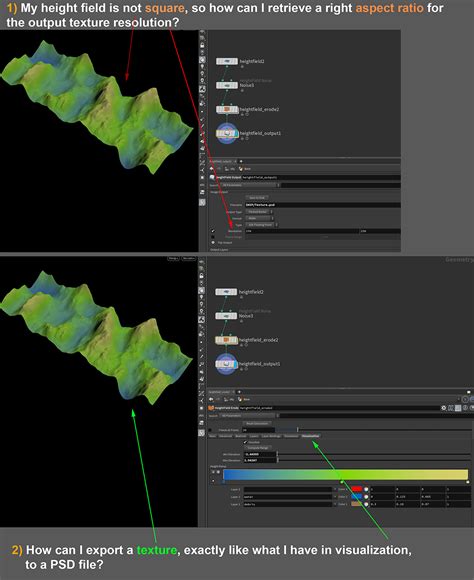 Heightfield Output Issues Modeling Odforum