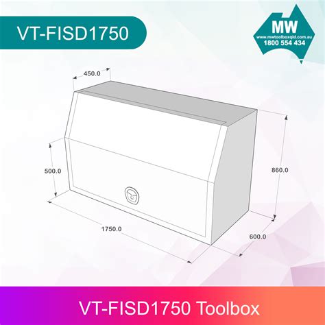 Toolbox Side Opening Vt Fisd Series With Internal Drawers Mw Toolbox Qld