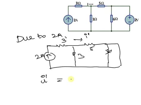 solved determine current i through load resistor r using thevenin s