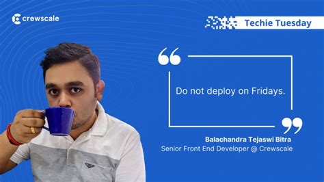 Crewscale On Linkedin Techietuesday Tech Frontenddeveloper