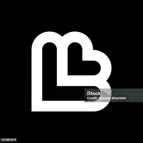 최소한의 Bl 로고 고급 배경에 Lb 편지의 아이콘입니다 Bl 모노그램 이니셜을 기반으로 한 로고 아이디어 전문적인 다양한 문자 기호와 배경에 Lb 로고 알파벳 L에 대한