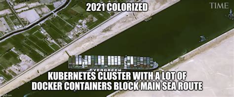 Docker Blocked Main Sea Route Rprogrammerhumor